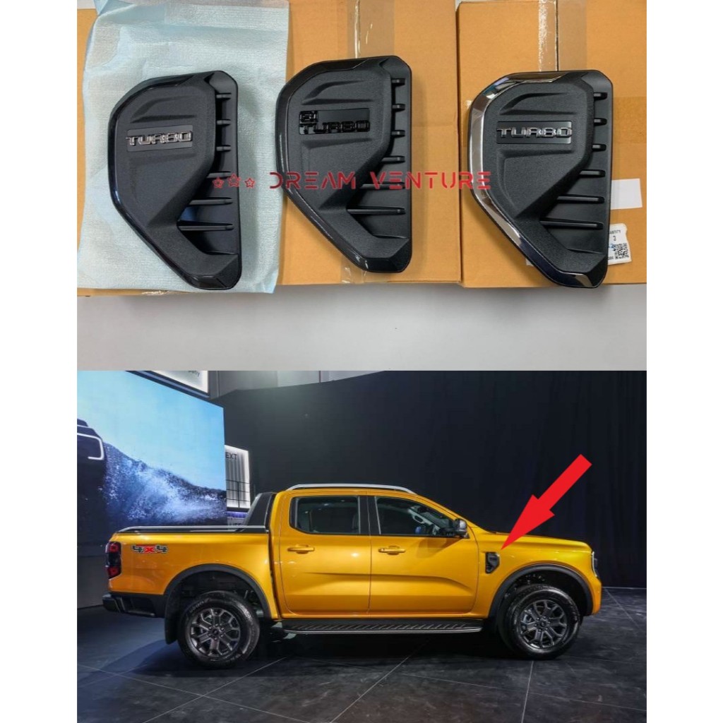 ORIGINAL FORD RANGER T9 2022 - 2024 FRONT FENDER GARNISH RH LH | Shopee ...