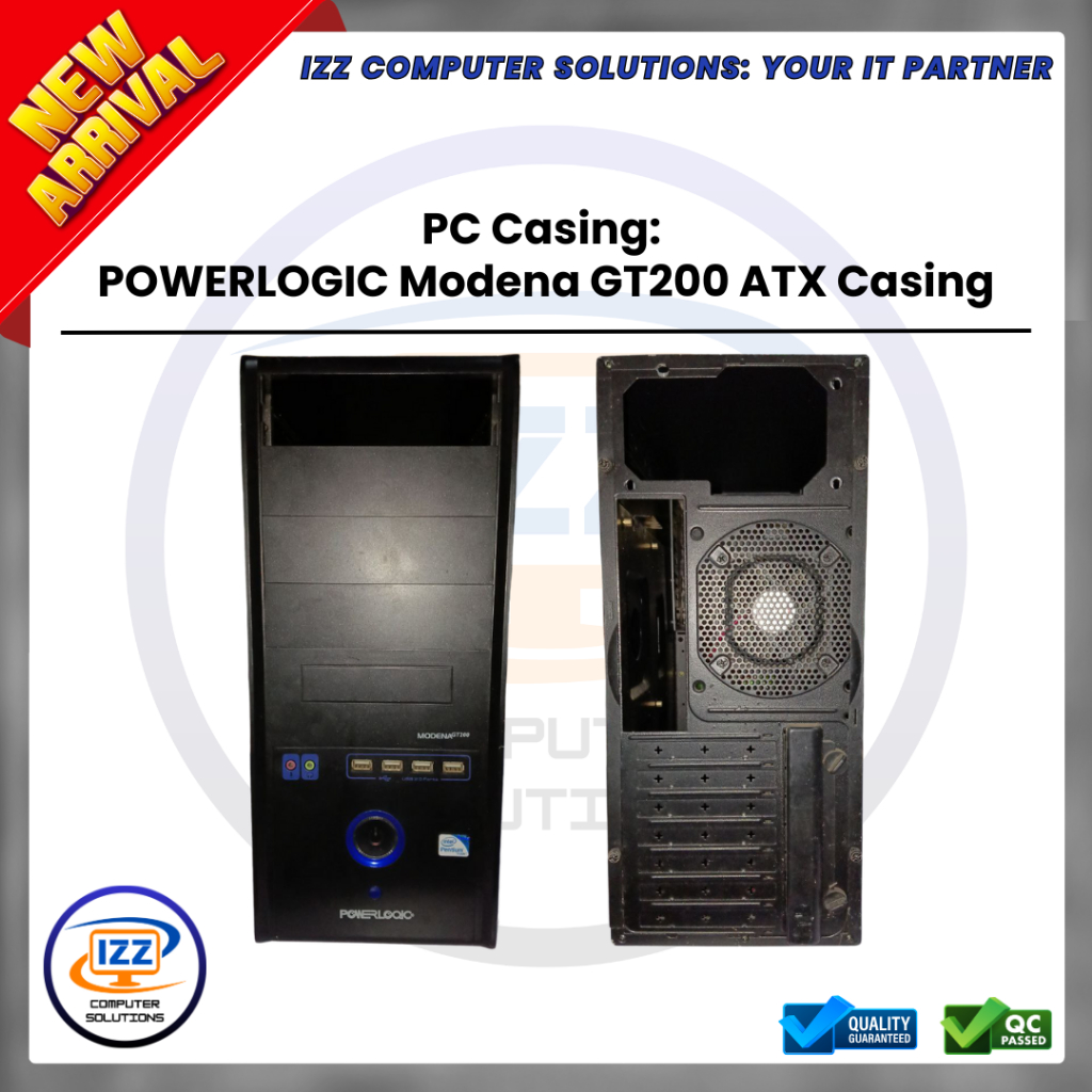 PC Casing: POWERLOGIC Modena GT200 ATX Casing | Shopee Malaysia