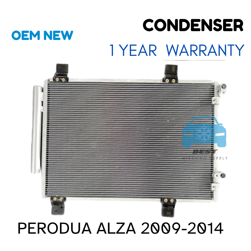 Car Aircond Condenser Air Cond Perodua Alza Tangki Aicond | Heavy Duty ...