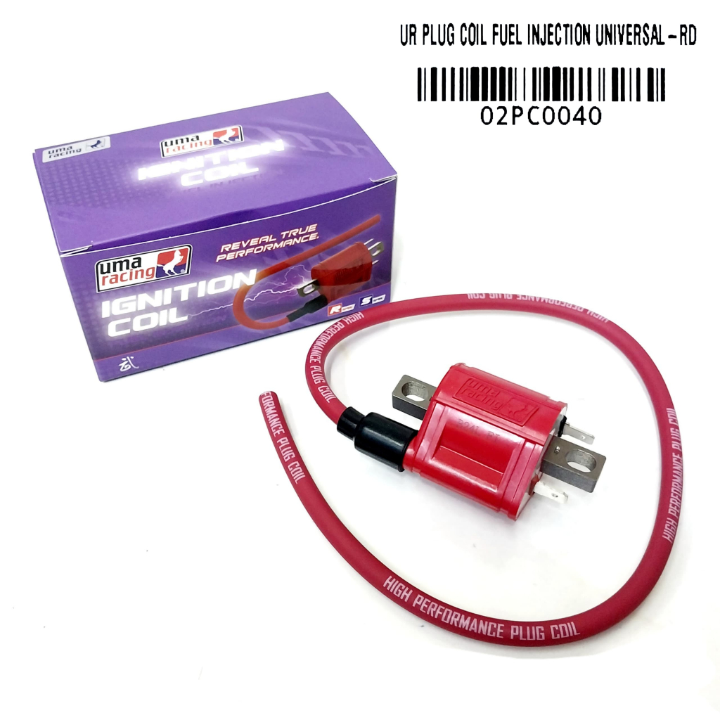 Uma Racing Plug Coil Fuel Injection Universal Red 100% Original ...