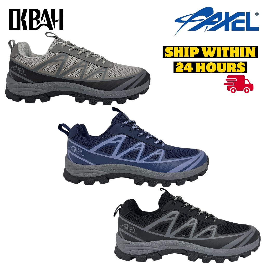 AXEL MEN'S HIKING SHOES / COMFORT SPORT SHOES MA9852 | Shopee Malaysia