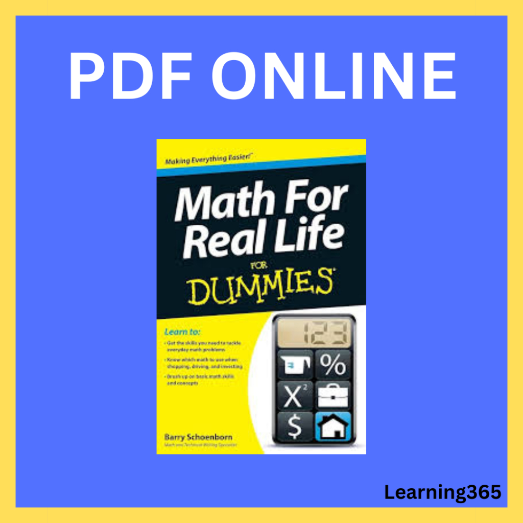 Math For Real Life For Dummies | Shopee Malaysia
