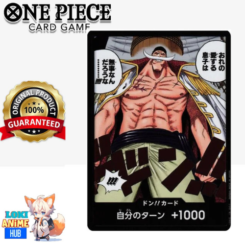Original Edward Newgate DON !! Card (Parallel) Two Legends OP08 one piece card game tcg deck ...