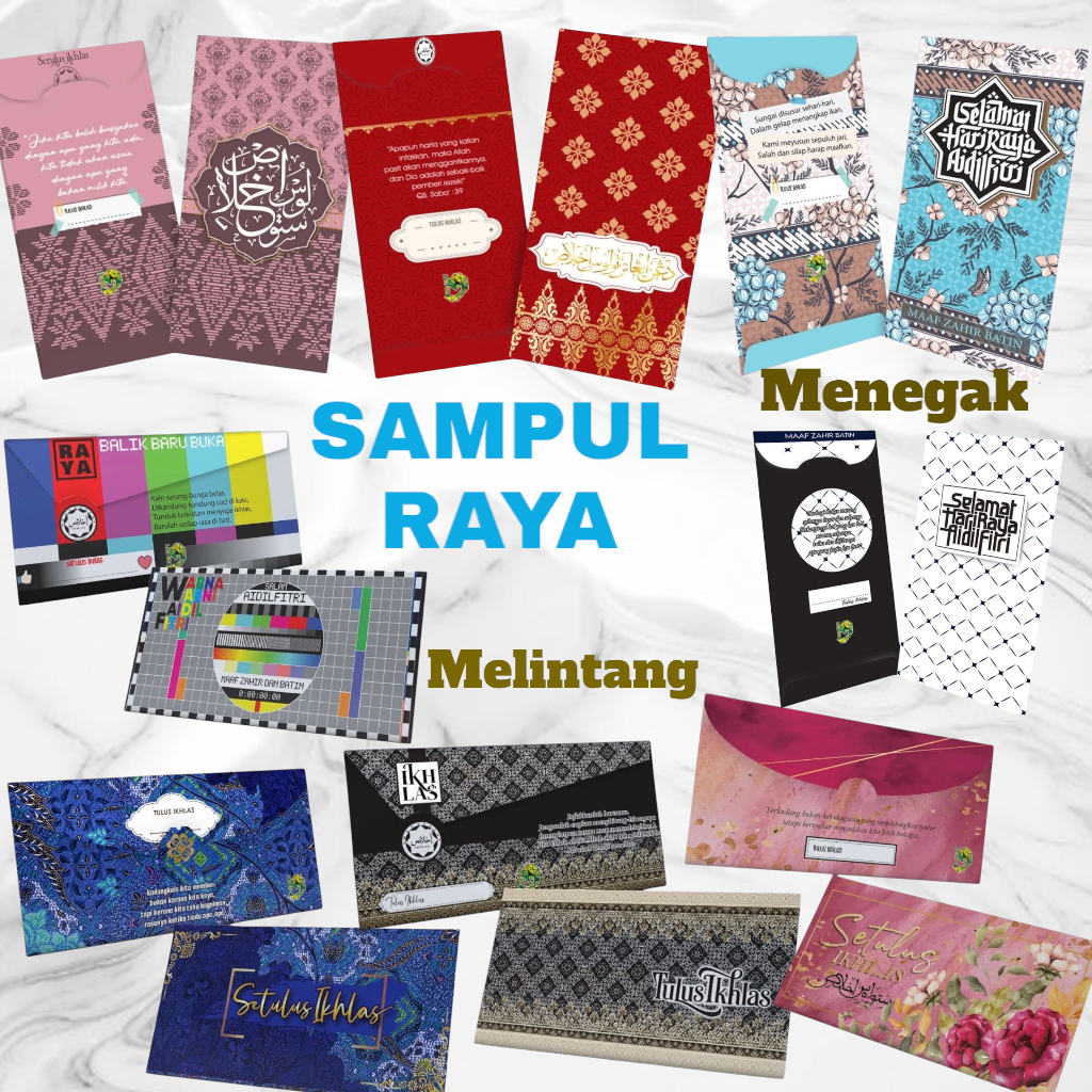 SAMPUL RAYA VIRAL 2025 READY STOCK SONGKET MELINTANG DAN MENEGAK ...