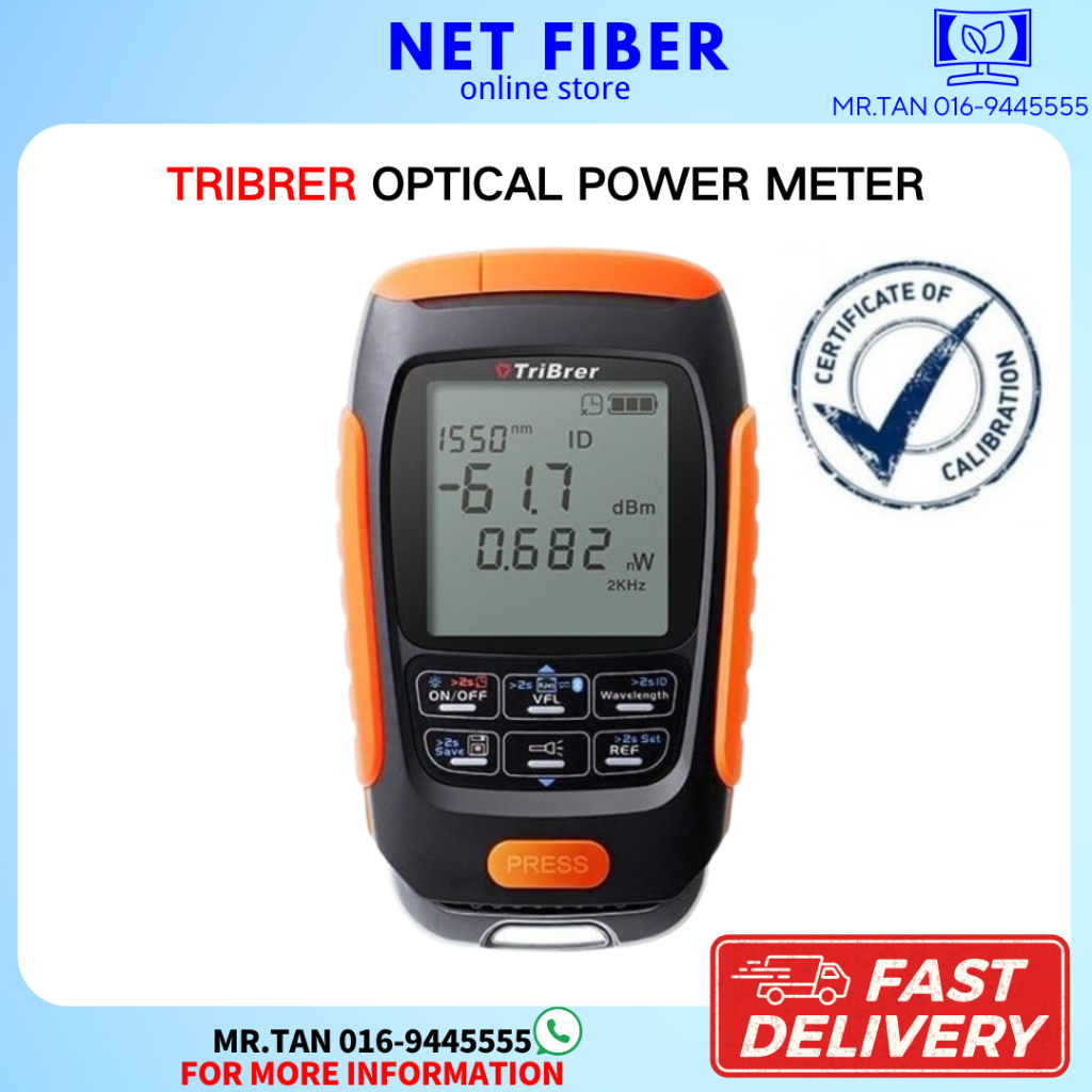 Tribrer Optical Power Meter For FTTH | Shopee Malaysia