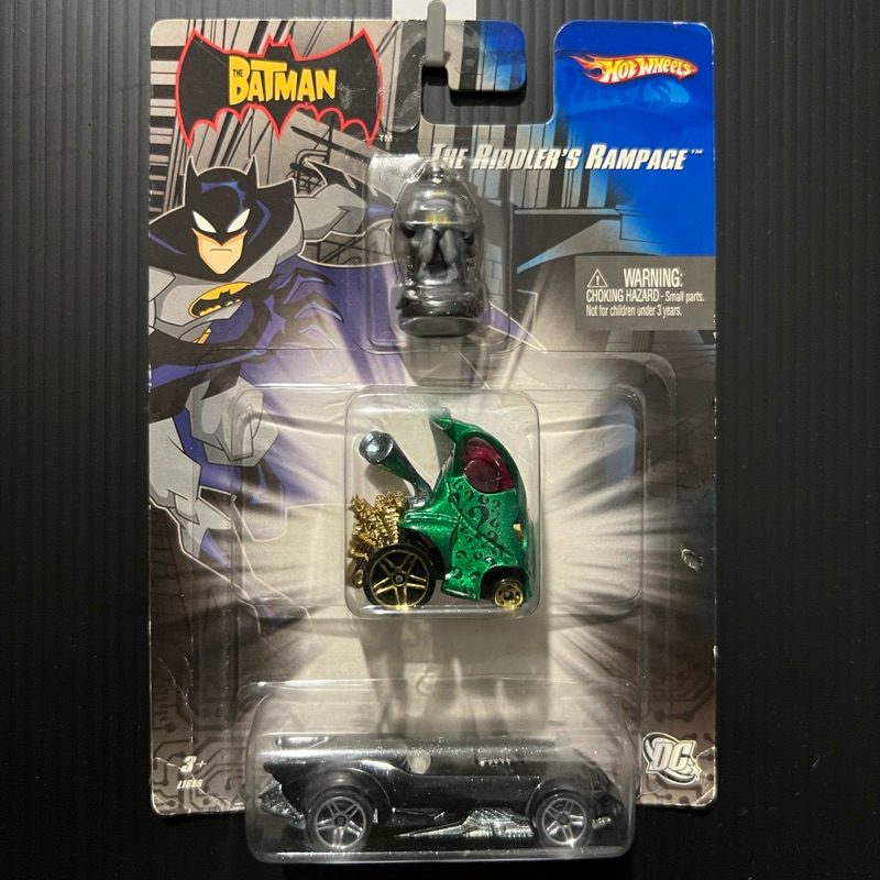 Hot Wheels Batman The Riddler's Rampage Hyper Mite Batmobile 2007 2 ...