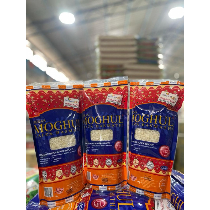 Beras Basmathi Faiza Moghul (1kg) | Shopee Malaysia