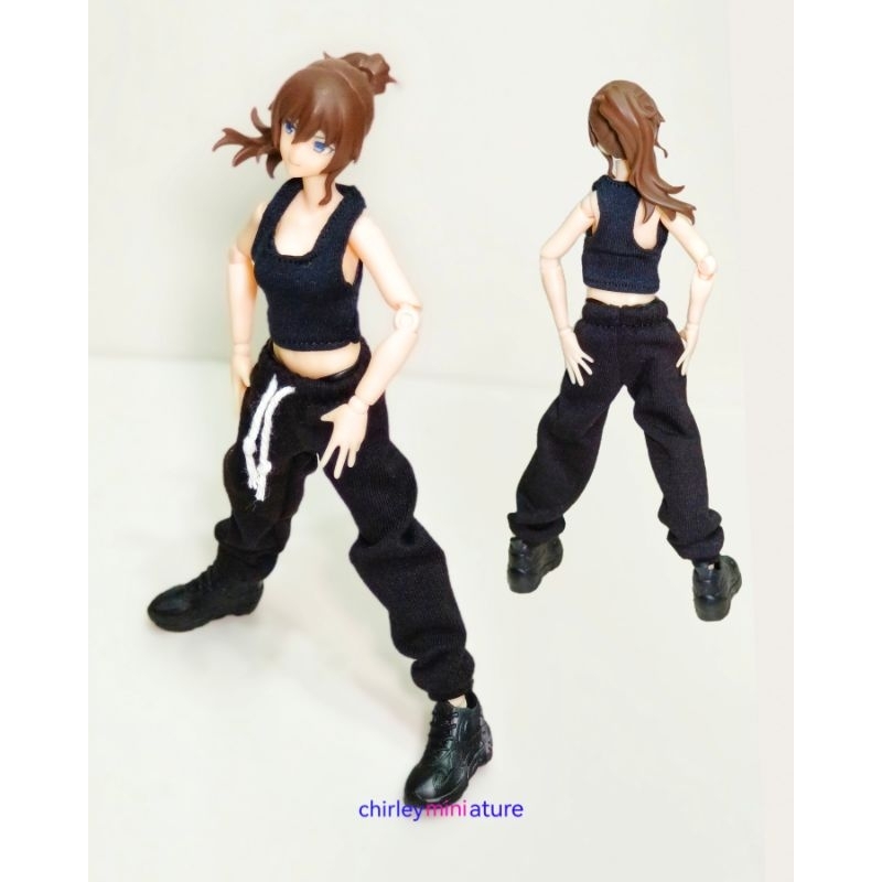 Doll Figma action figure clothes 1/12 Figma shoe 1/12 | Shopee Malaysia
