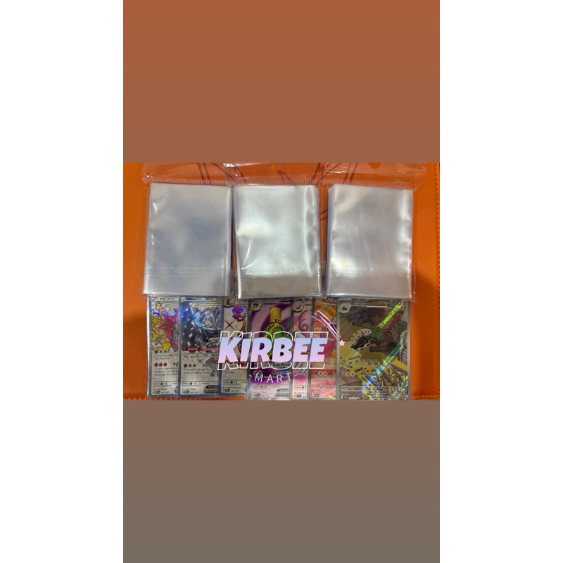100pcs/pack 65*90mm & 64.5*89mm Card Sleeve Pokemon Cards Protector ...
