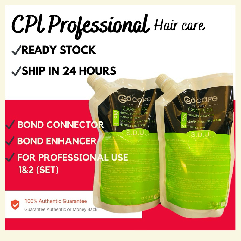 Gocare S.D.U. CAREPLEX No.1 Bond Connector 500ml + No.2 Bond Enhancer 500ml (SET) | Shopee Malaysia