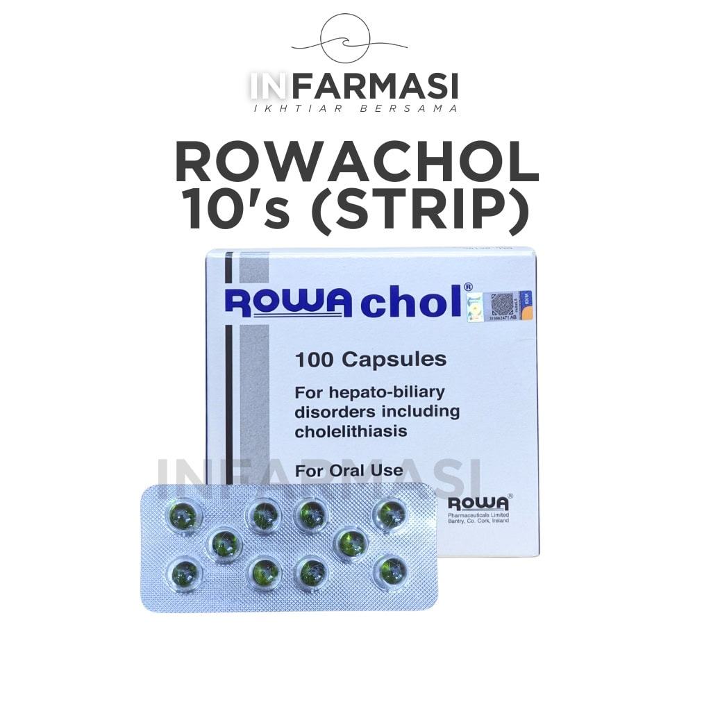 Rowachol 10’s Capsules (Strip) | Ubat Suplemen untuk Masalah Batu ...