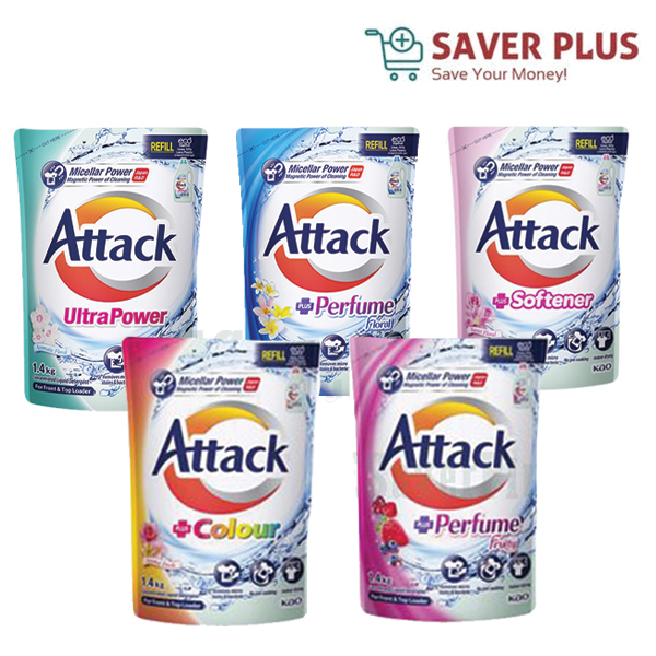 Attack Liquid Detergent 1400g | Shopee Malaysia
