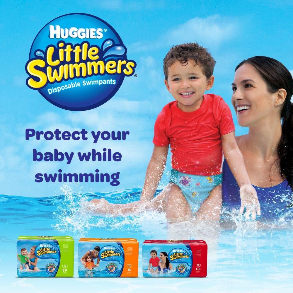 HUGGIES Little Swimmers Disposable Swim Diapers | Shopee Malaysia