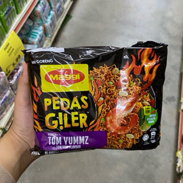 Maggi Pedas Giler Tom Yummz 5x76g Ready Stock | Shopee Malaysia