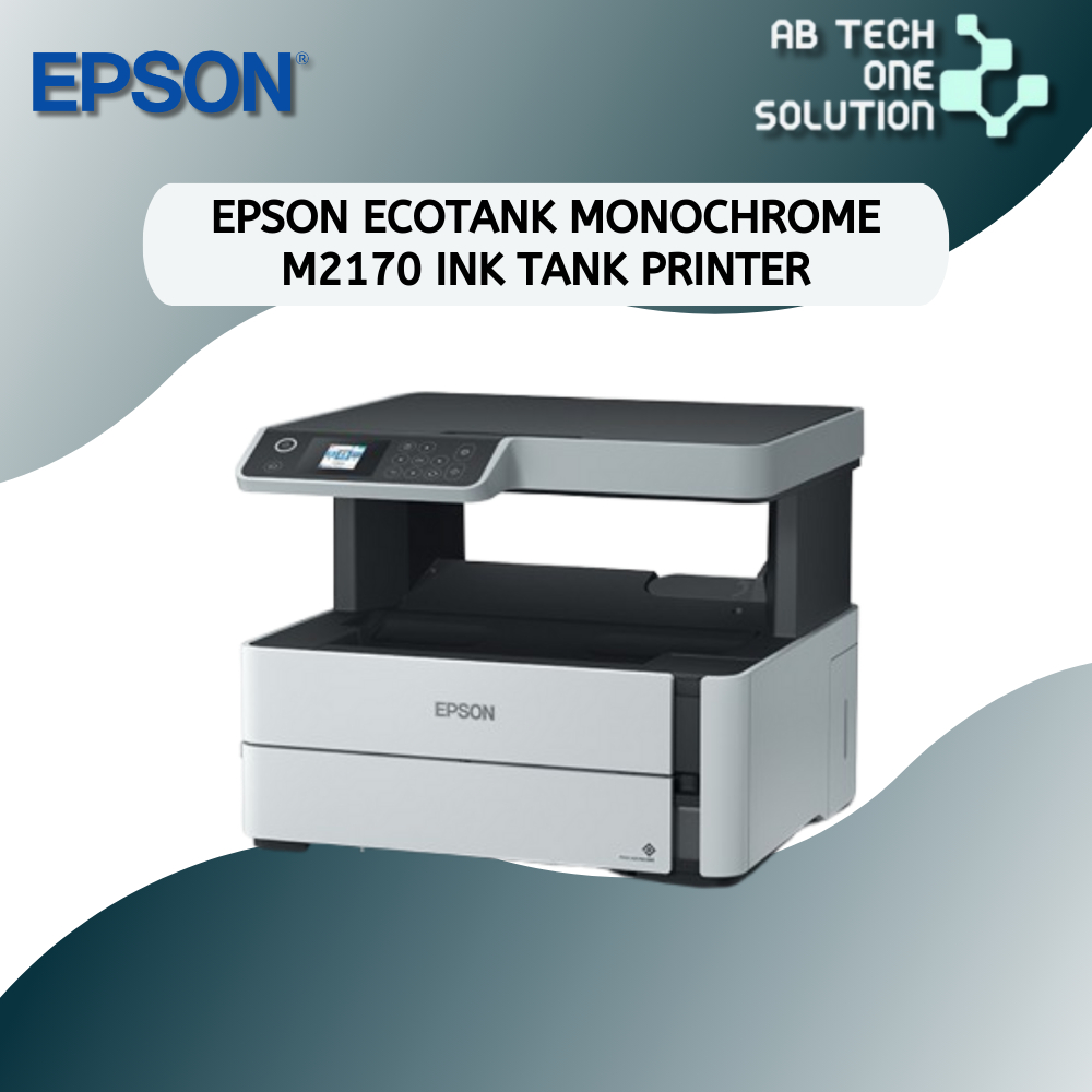 Epson EcoTank Monochrome M2170 Ink Tank Printer | Shopee Malaysia