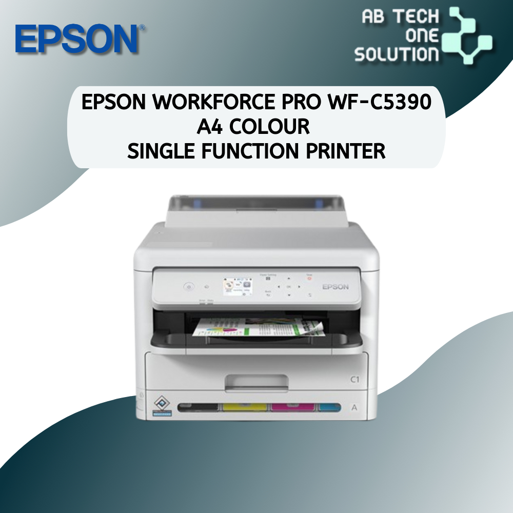 Epson WorkForce Pro WF-C5390 A4 Colour Single Function Printer | Shopee Malaysia