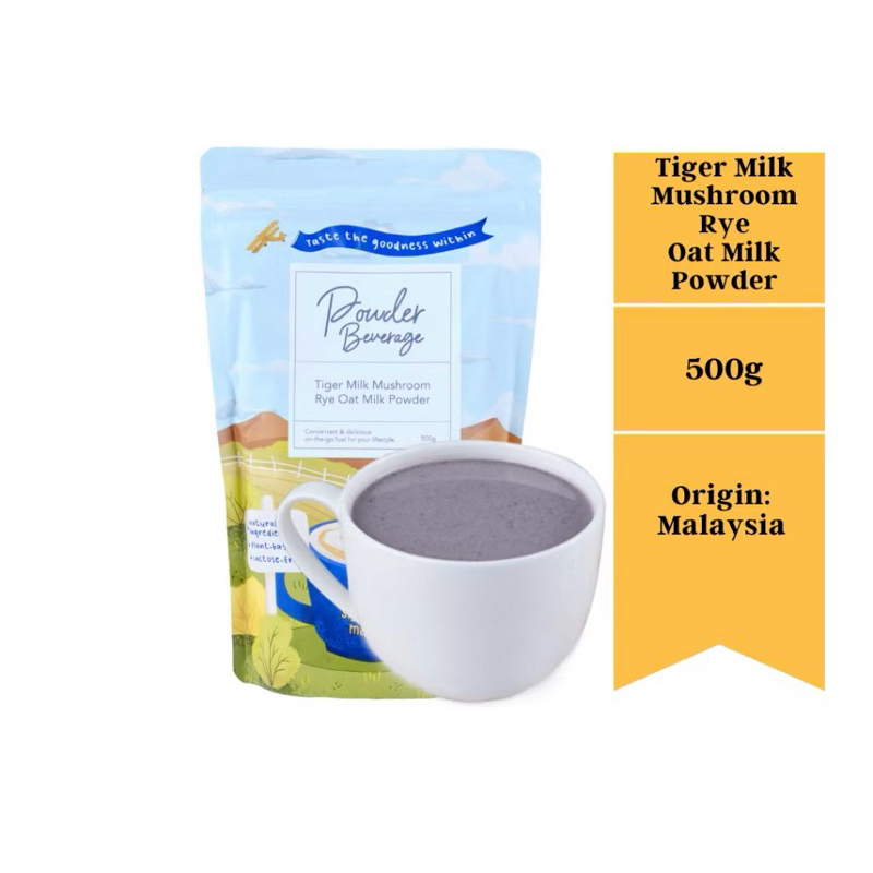 Signature Market Tiger Milk Mushroom Rye Oat Milk Powder (500g ...
