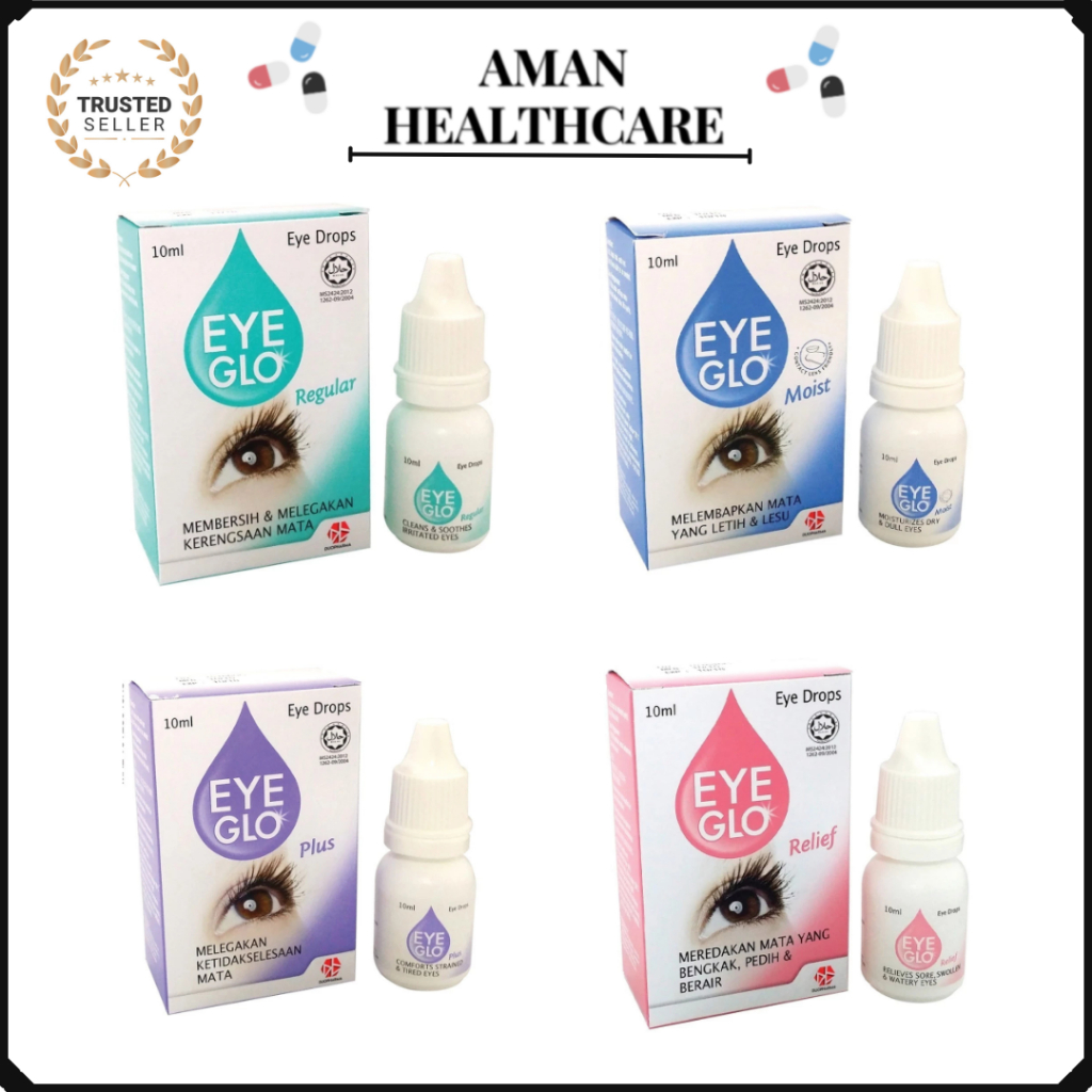 EYE GLO EYE DROPS 10ML | Shopee Malaysia