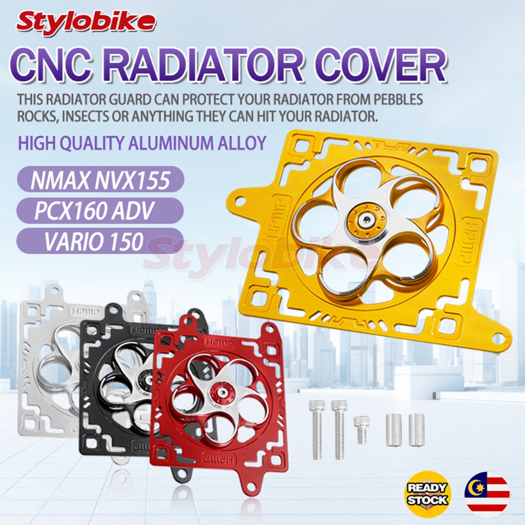 NMAX NVX 155 V1 V2 PCX160 ADV VARIO150 Raditor Cover CNC Aluminum Alloy ...