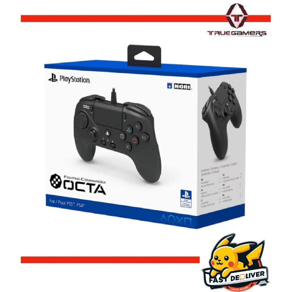 HORI PlayStation 5 Fighting Commander OCTA Fightpad Controller for PS5 ...