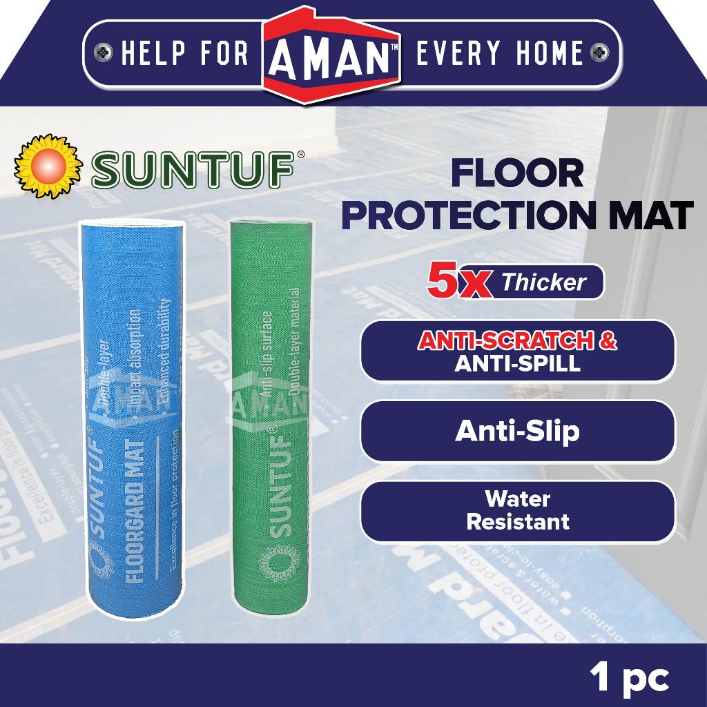SUNTUF Floorgard Mat Underlay for Interlocking Flooring SPC Flooring ...