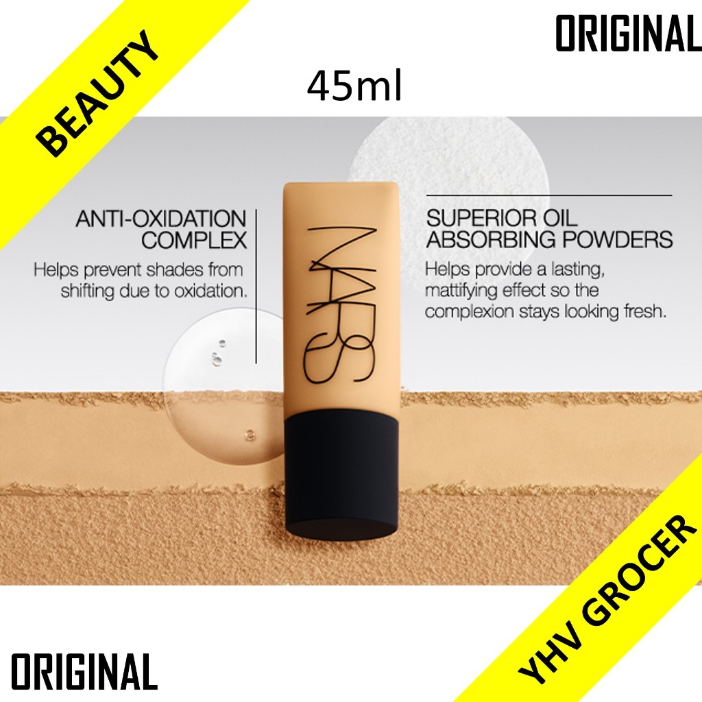 100% ORIGINAL NARS FOUNDATION SOFT MATTE, LIGHT REFLECTION, SHEER GLOW 30ML 45ML | Shopee Malaysia