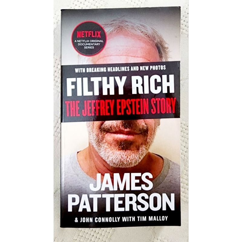 MBH | NEW | FILTHY RICH: THE JEFFREY EPSTEIN STORY by James Patterson, John Connolly, Tim Malloy ...