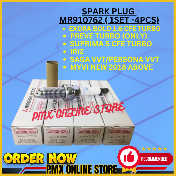 PROTON EXORA BOLD , PREVE , SUPRIMA S SPARK PLUG (ILKAR7G7) (MR910762 ...