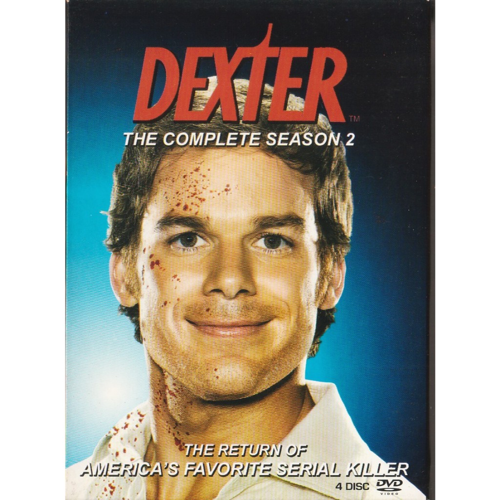 DVD DEXTER COMPLETE SEASON 2 ( REGION 1 DVD ) | Shopee Malaysia
