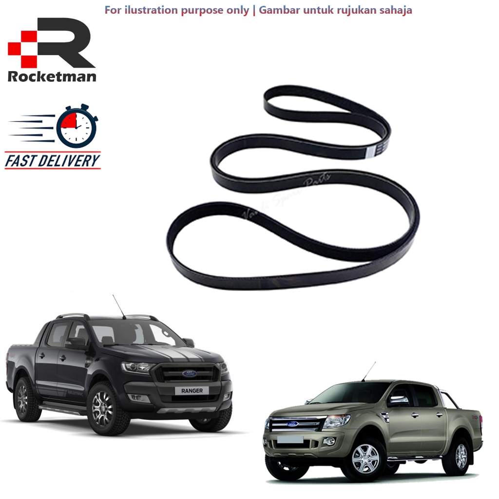 FORD FAN BELT FORD RANGER 2.2 T6 T7 7PK3134 7PK3136 GENUINE PARTS ...