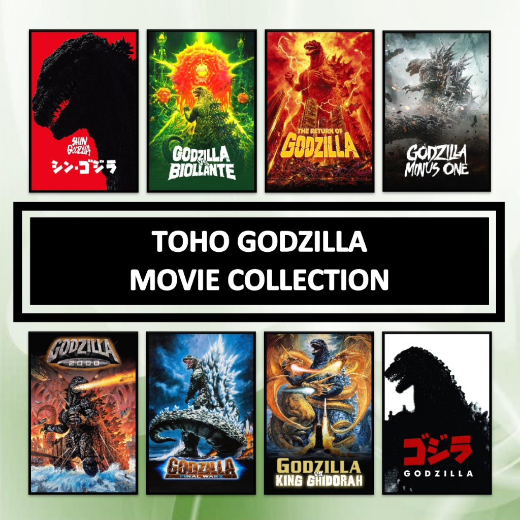 TOHO GODZILLA MOVIE COLLECTION | PENDRIVE MOVIE | KOLEKSI KARTUN KANAK ...