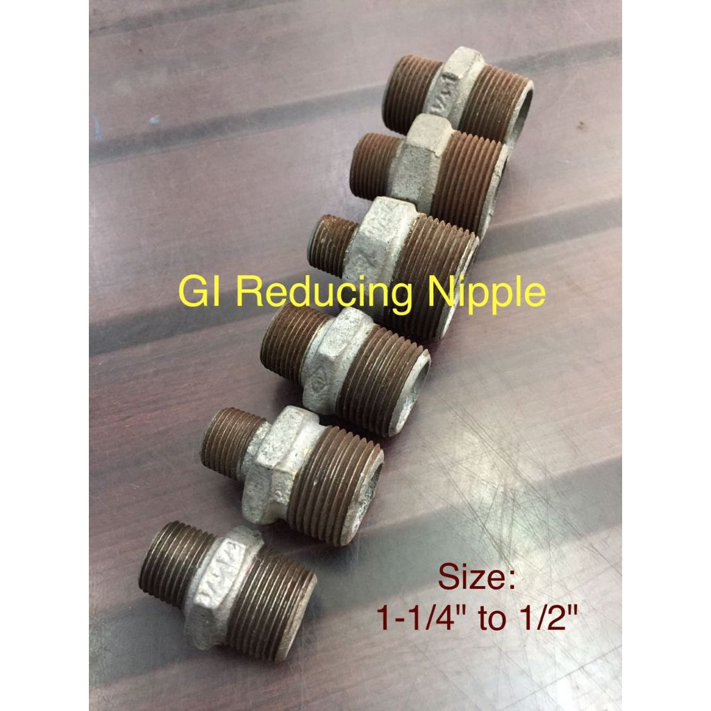 Galvanized Iron Reducing Nipple / GI R/Nipple / Reducer Nipple GI / GI ...