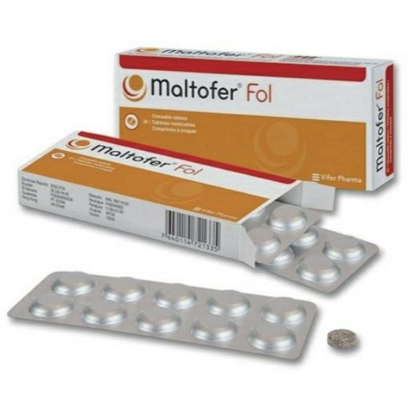 Maltofer Fol Chewable Tablets 30's (Exp: 05/26 ) | Shopee Malaysia