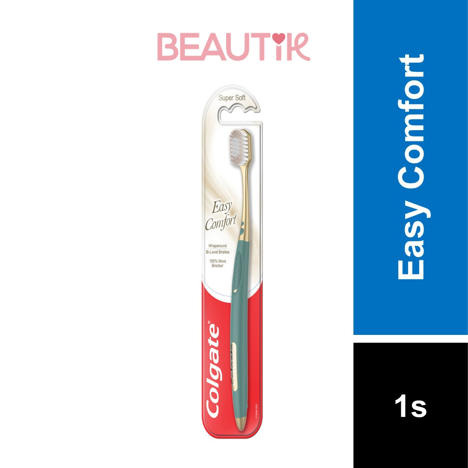 Colgate Easy Comfort Toothbrush Super Soft Bristles (1's) | Shopee Malaysia