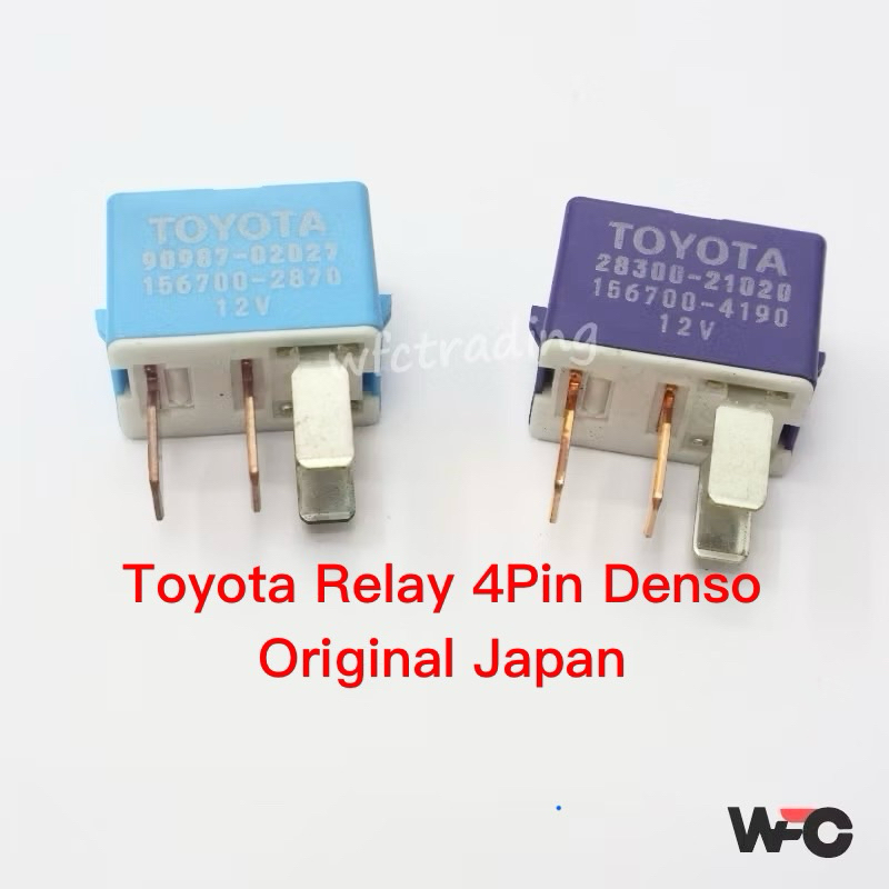 Toyota Denso Relay 28300-21020 Relay Aircond Relay 90987-02027 Toyota ...