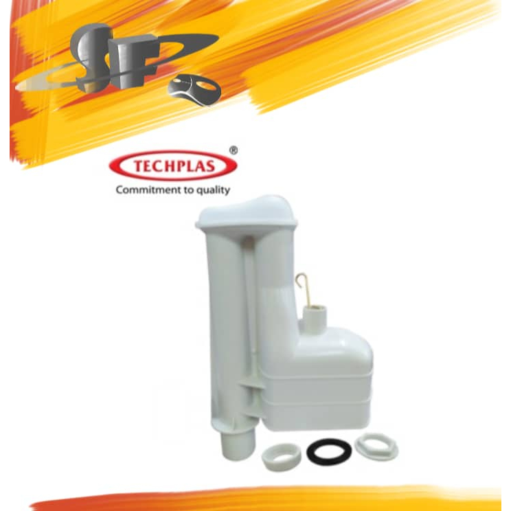 TECHPLAS PLASTIC CIRSTEN SQUARE SYPHON, CAN FIX ON ALL PLASTIC H/L & L ...