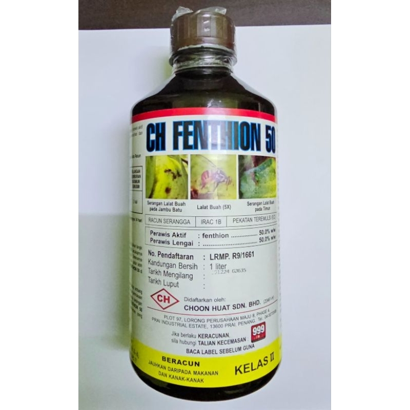 (+-1lit) Racun serangga/Pesticide CH Fenthion 50 | Shopee Malaysia