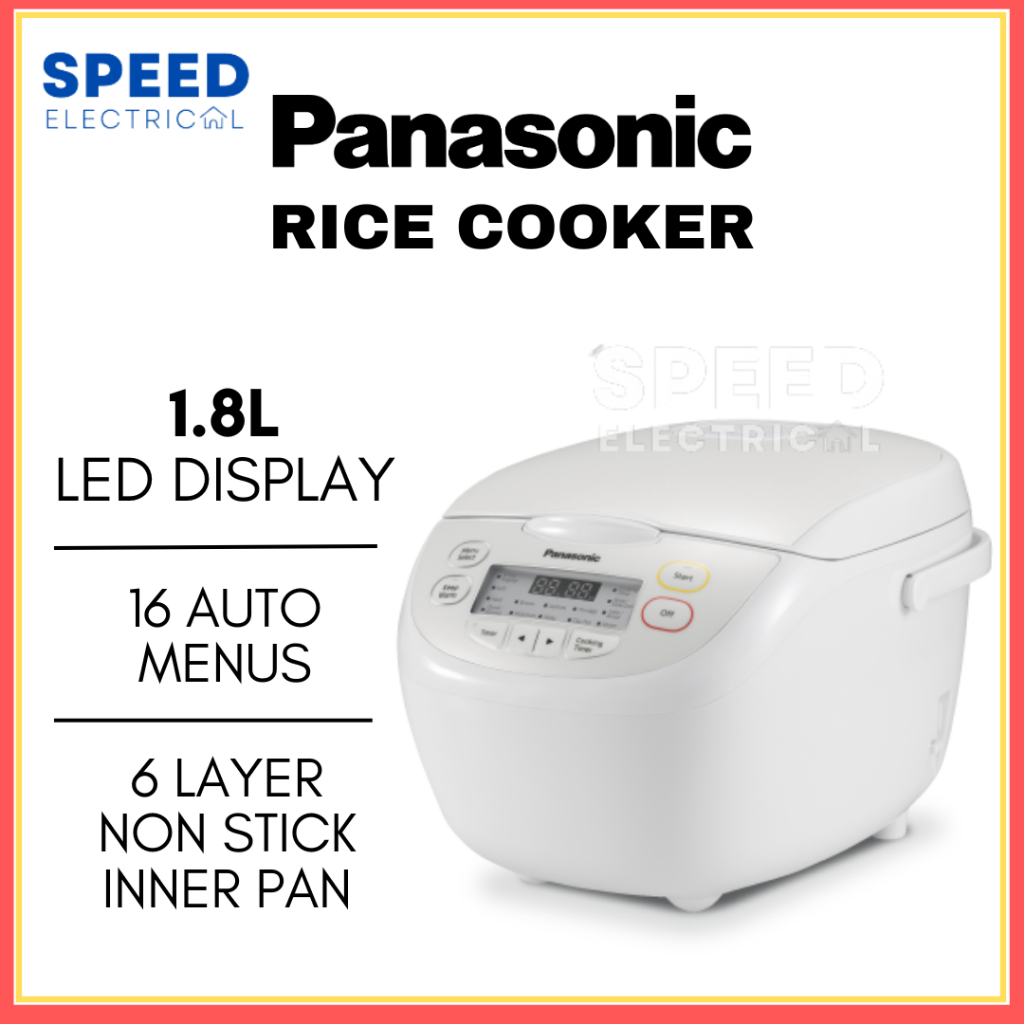 PANASONIC RICE COOKER 1.8L SR-CN188WSK MULTIFUNCTION JAR RICE COOKER ...