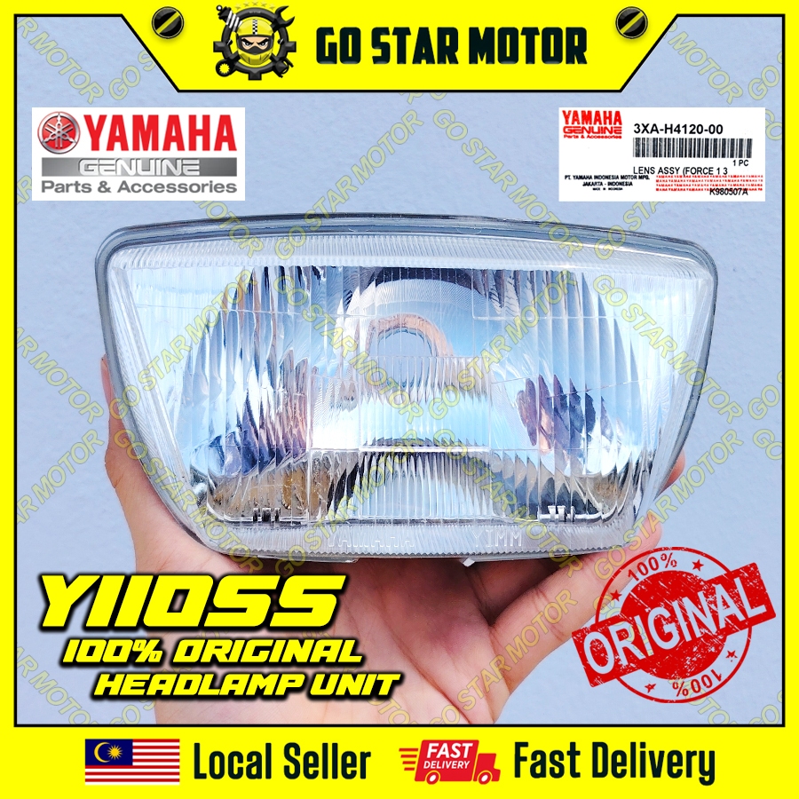 YAMAHA Y110SS Y110 SS110 SRE Head Lamp Unit Headlamp Lampu Depan - 100% ...