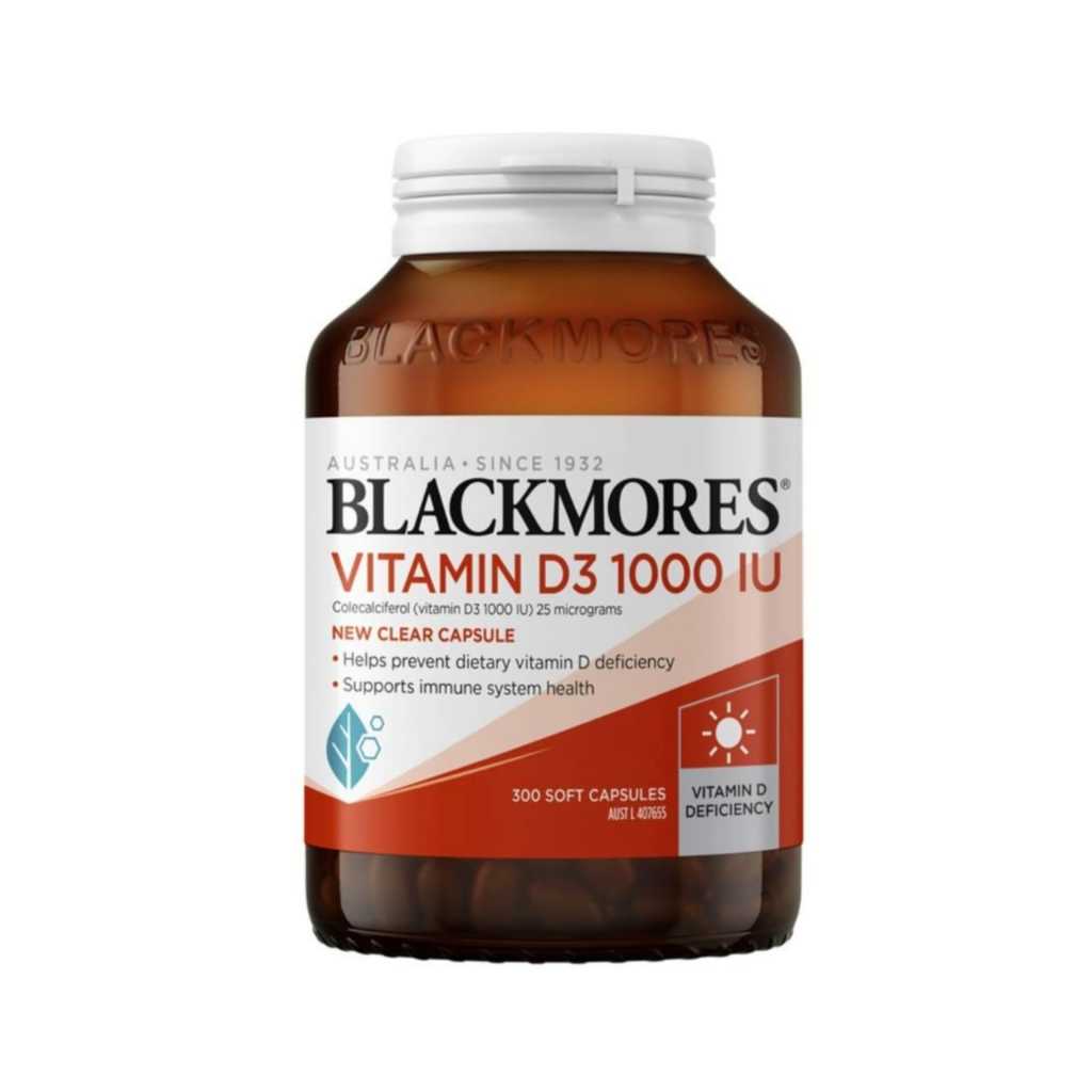 Blackmores Vitamin D3 1000 IU 200 Capsules | EXP DATE : 06/2027 | Shopee Malaysia