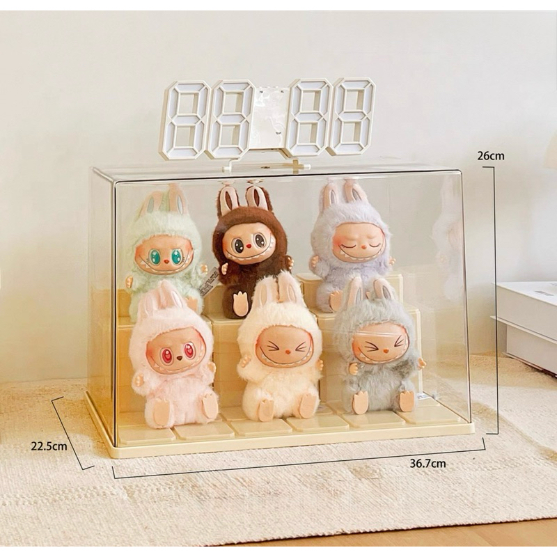 Labubu Crybaby Hacipupu Doll Stackable Display Rack Transparent ...