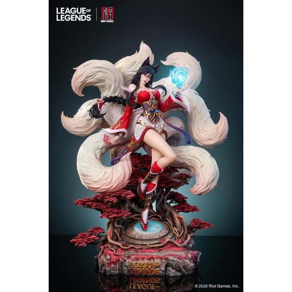 Jimei Palace - LOL Ahri League of Legends Resin Statue GK Anime Figure ...