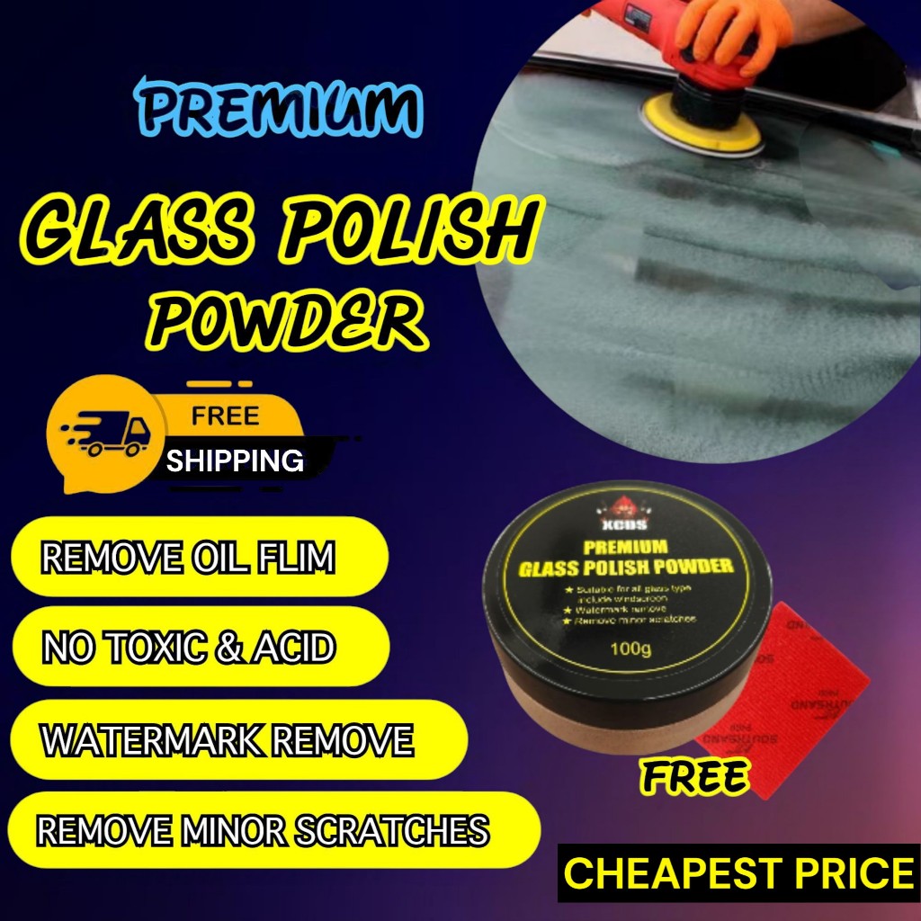 Glass Polishing Powder Cerium Oxide [100g] WATERMARK SCRATCH REMOVER ...
