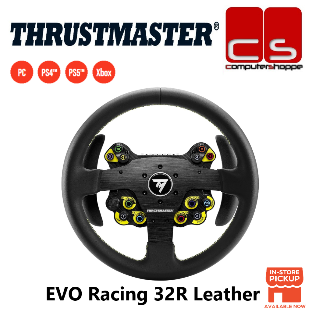 Thrustmaster EVO Racing 32R Leather | Shopee Malaysia