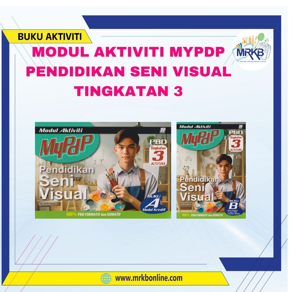 MODUL AKTIVITI MYPDP PENDIDIKAN SENI VISUAL TINGKATAN 3 | Shopee Malaysia