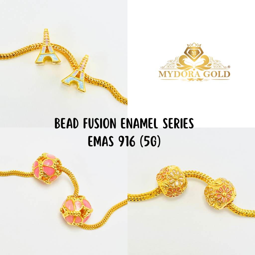 MYDORA Bead Fusion Enamel Series (5G) l EMAS 916/22K | Shopee Malaysia