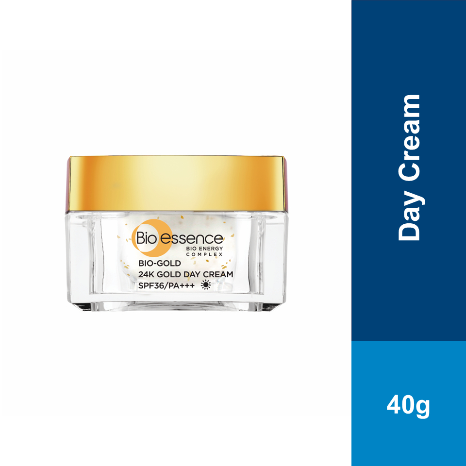 Bio Essence Bio-Gold 24K Gold Day Cream SPF36/PA+++ 40g | Shopee Malaysia