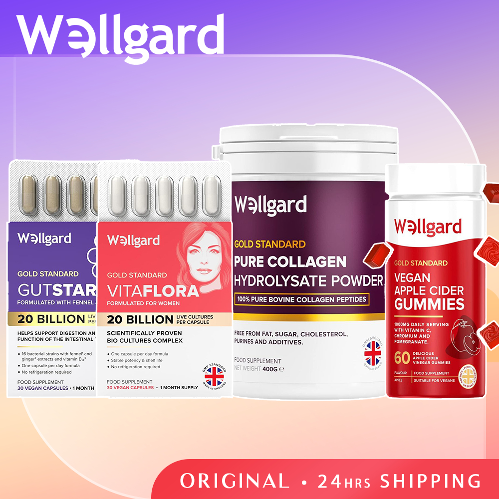 Wellgard Vitaflora Probiotics l Apple Cider Vinegar l Gold Standard ...