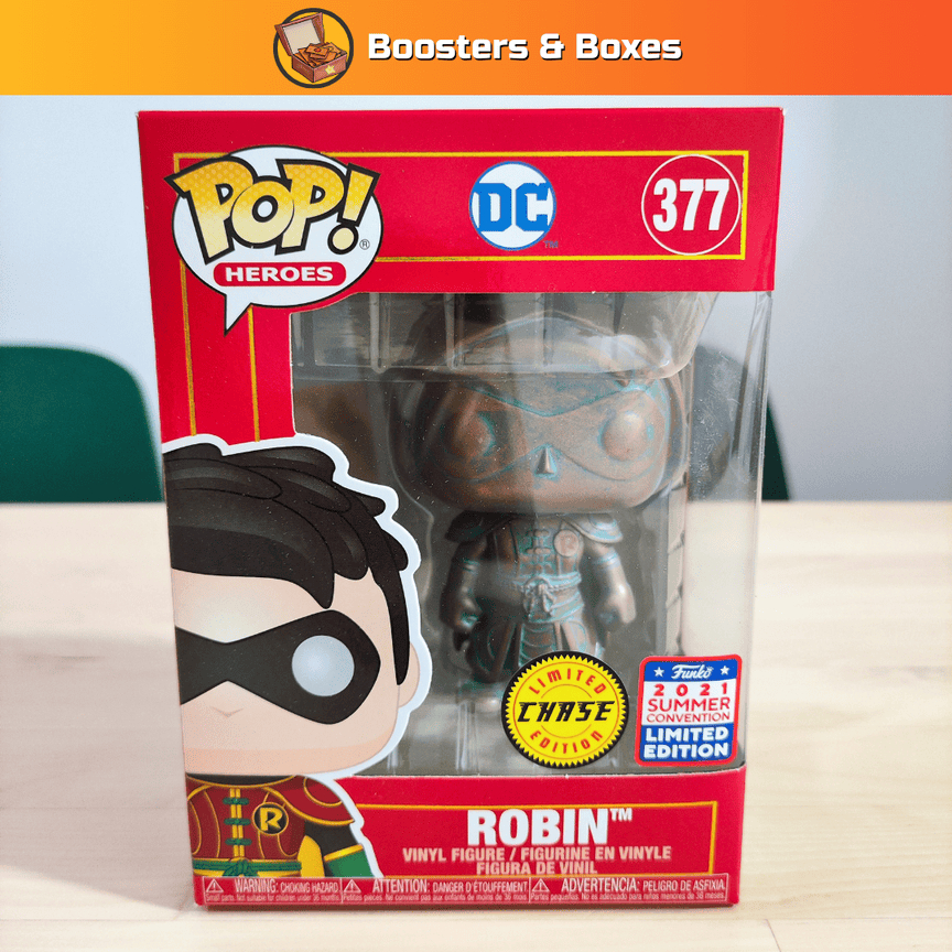 Funko Pop! DC: Imperial Heroes - Robin (Patina) #377 (Chase) [2021 ...