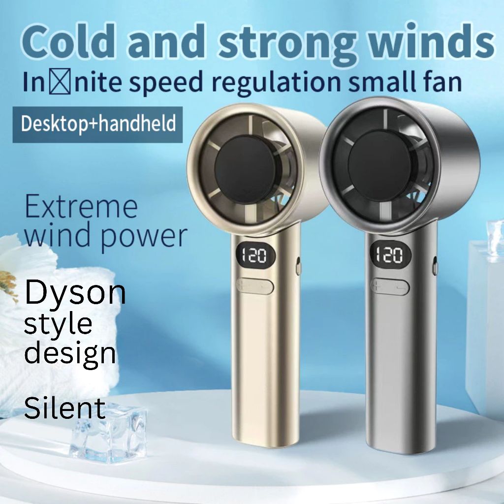 [1D Ship] Rechargeable Kipas Mini Fan Portable Fan Kipas Tangan Traval ...